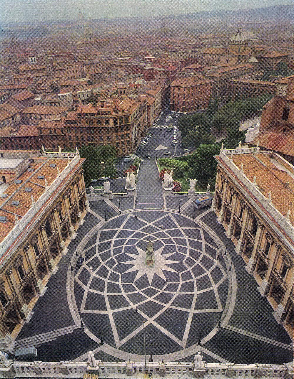 Rom, Kapitol, Luftaufnahme