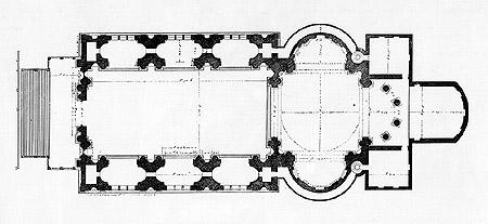 Venedig, Il Redentore, Grundriß